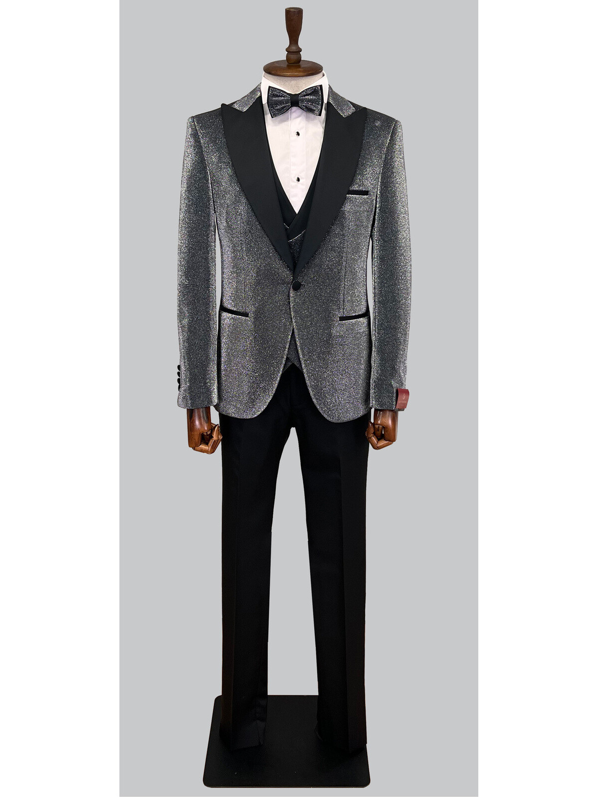 Silver Tuxedo Suit