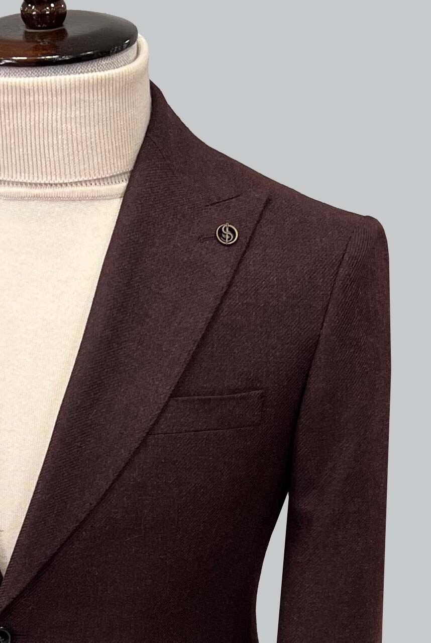 SUIT SARTORIA CLARET RED JACKET 4534