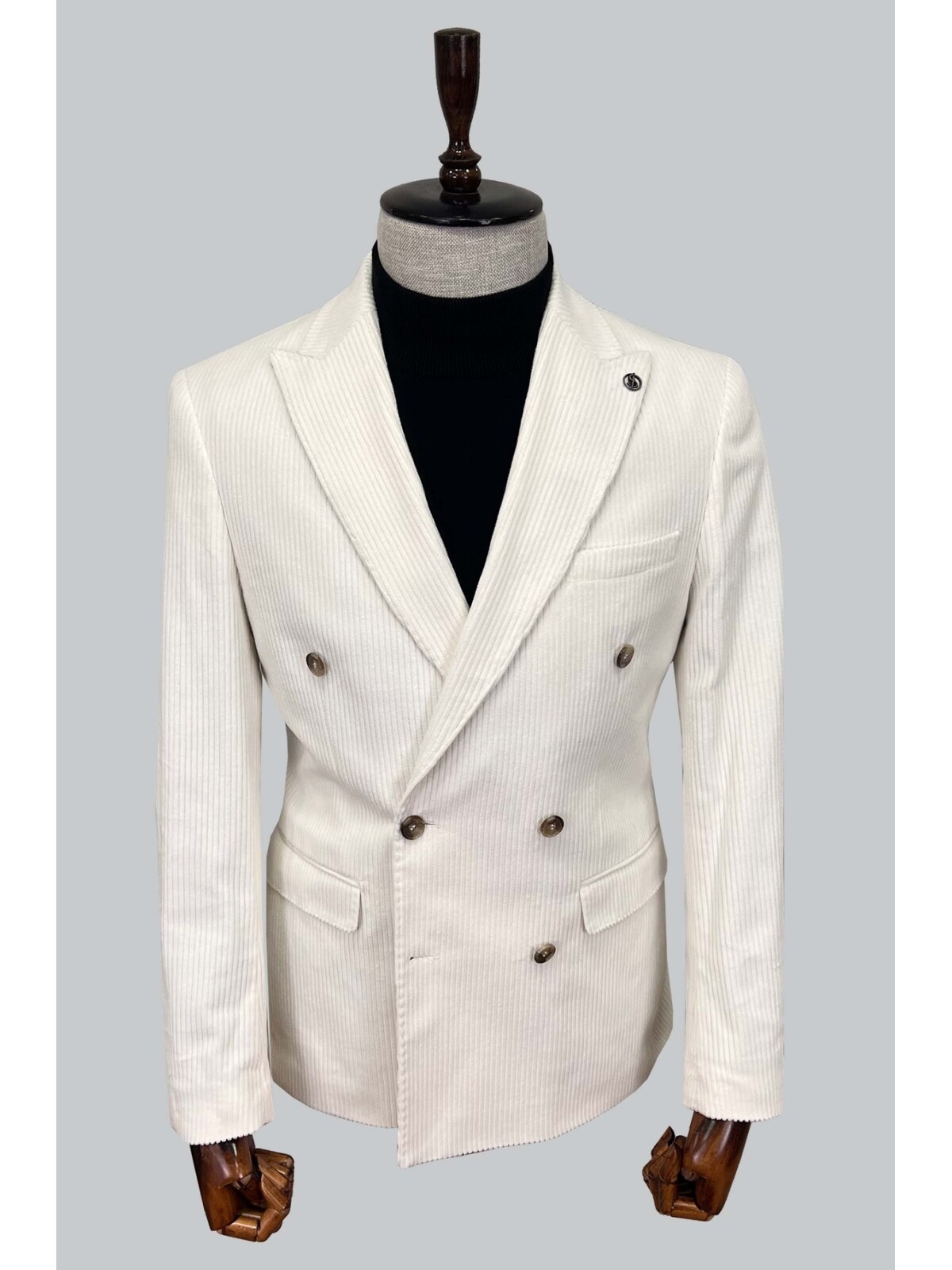SUIT SARTORIA WHITE VELVET JACKET 4403
